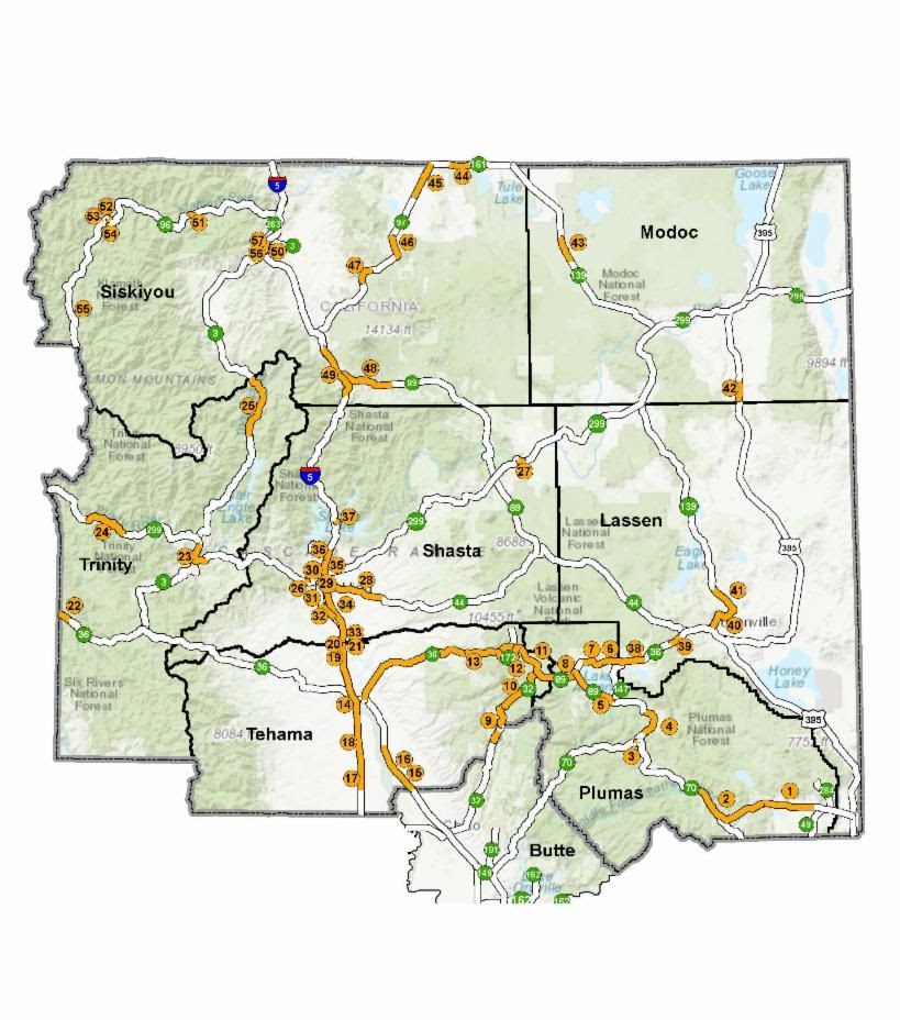 Caltrans releases District 2 construction maps | The Plumas Sun